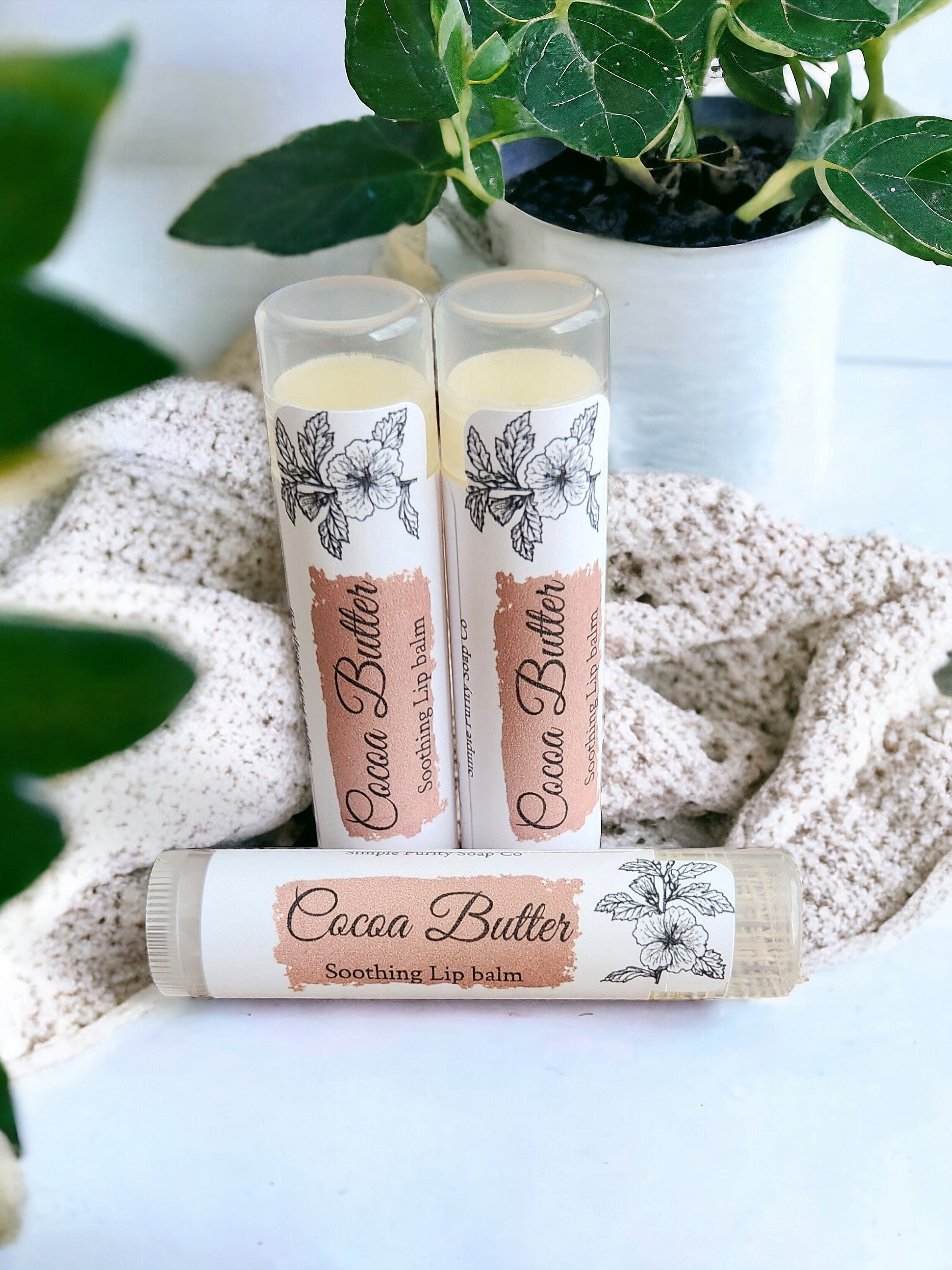 Lip Butter Balm | Creamy | Natural Chapstick | Multiple Scents | Lip ...