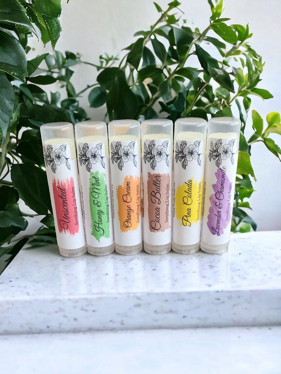 Lip Butter Balm | Creamy | Natural Chapstick | Multiple Scents | Lip ...