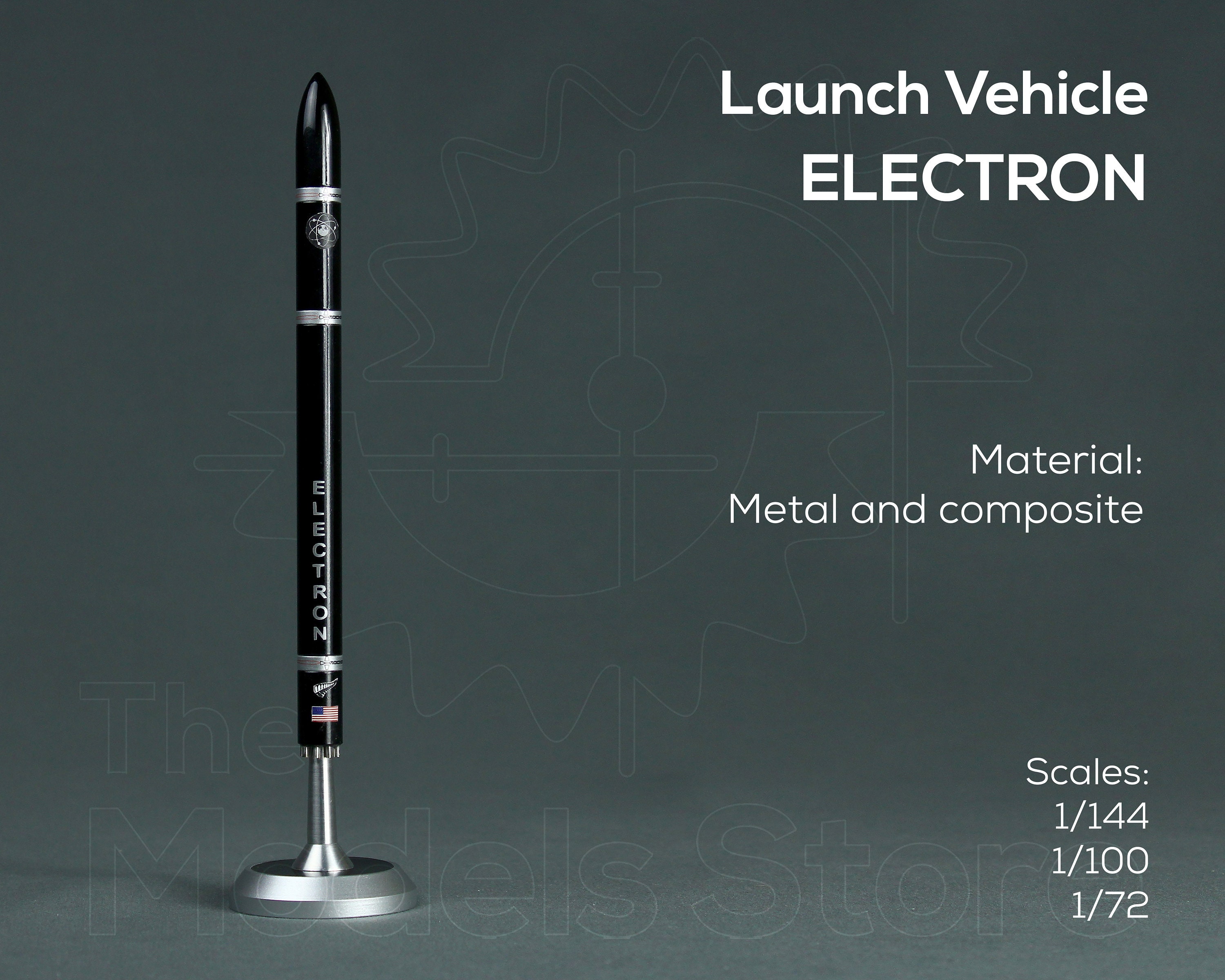 Electron Space rocket spacecraft scale model | Etsy