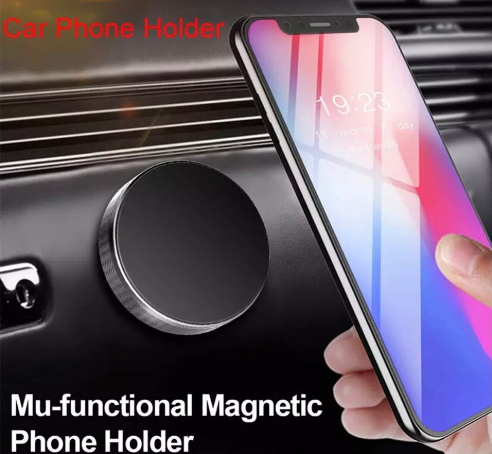 Support de téléphone magnétique rond universel - Etsy France