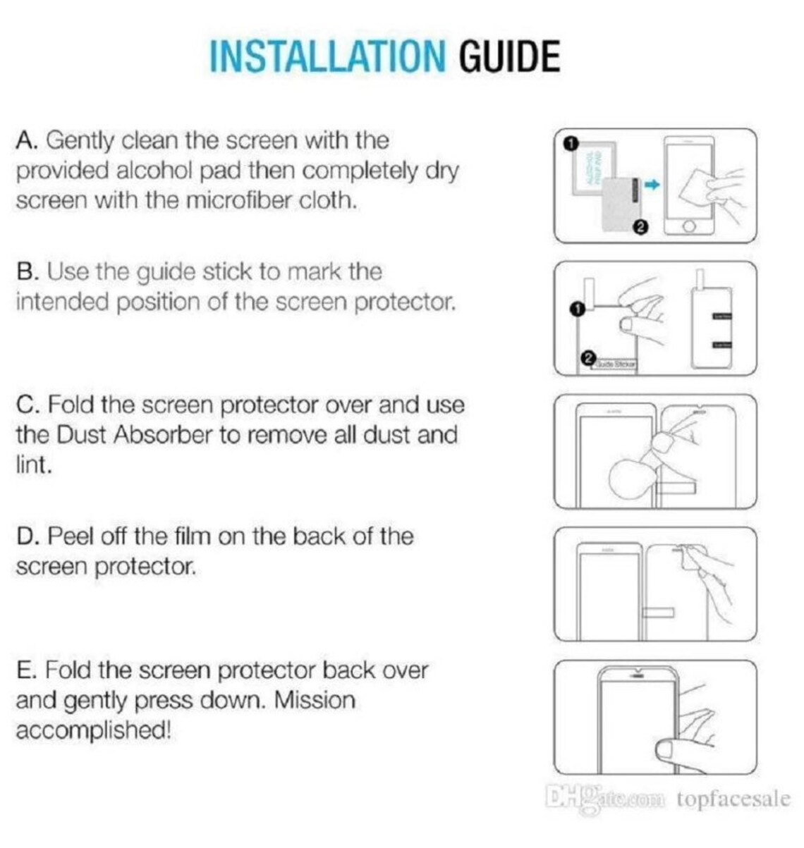 Premium Tempered Glass Screen Protector for Iphone 6/7/8 | Etsy