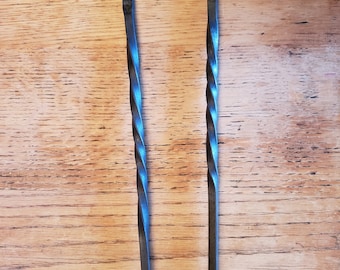 HAND FORGED Campfire Squirrel Cooker Fire Irons - Etsy