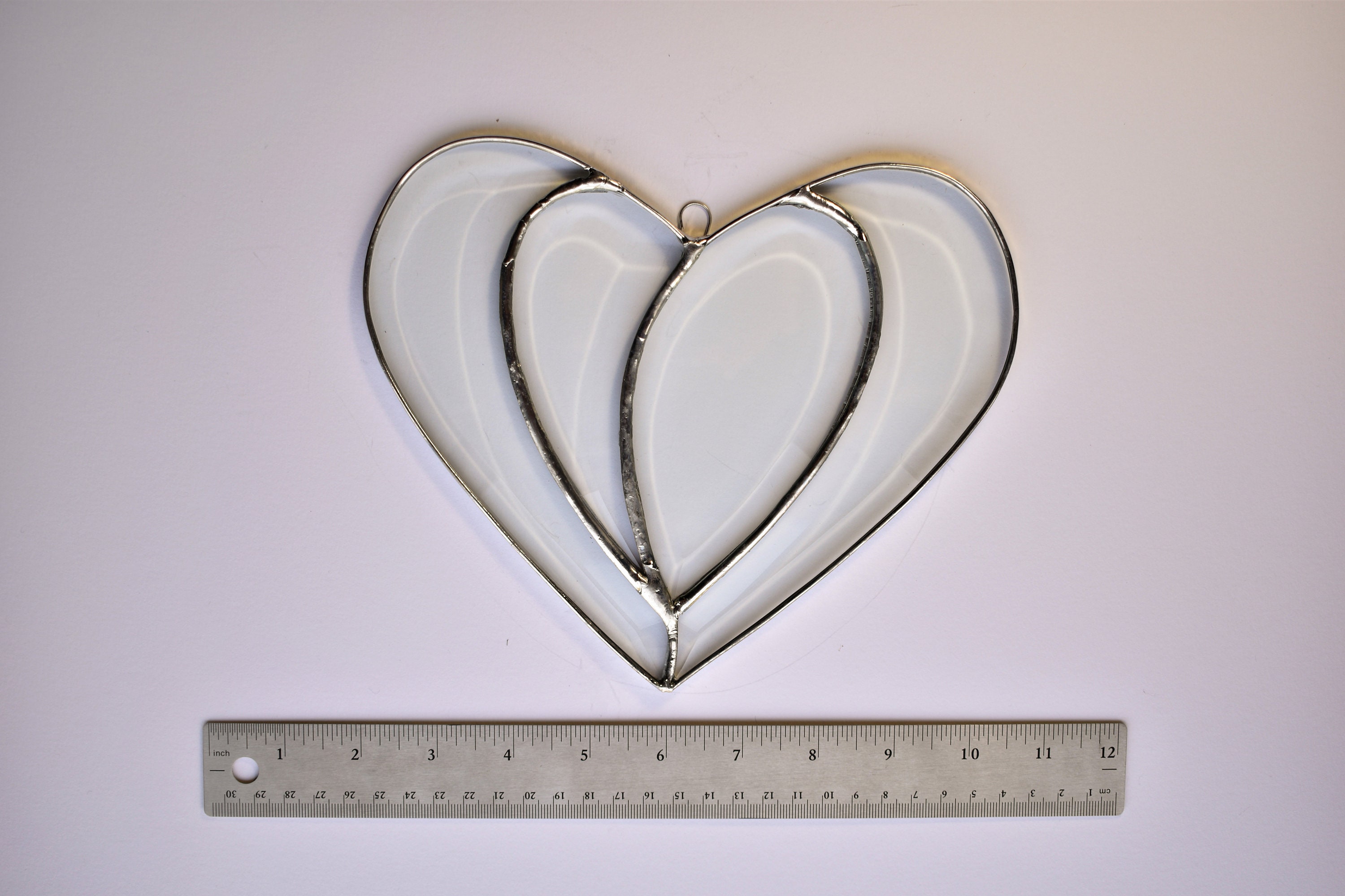 Contemporary Beveled Heart - Etsy