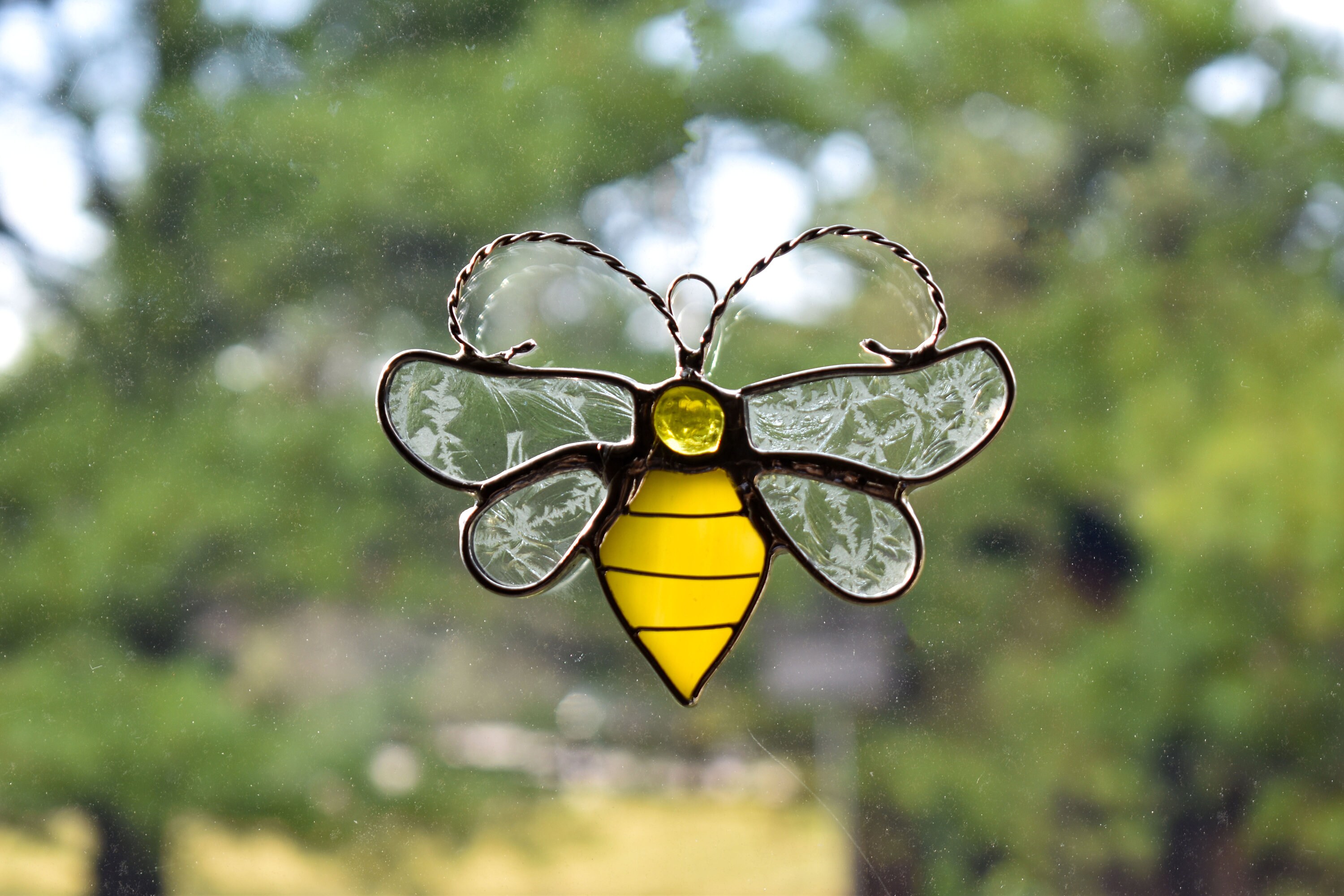 Bee Suncatcher/nightlight/ornament | Etsy