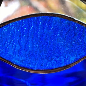 Blue Rondel Round Panel - Etsy