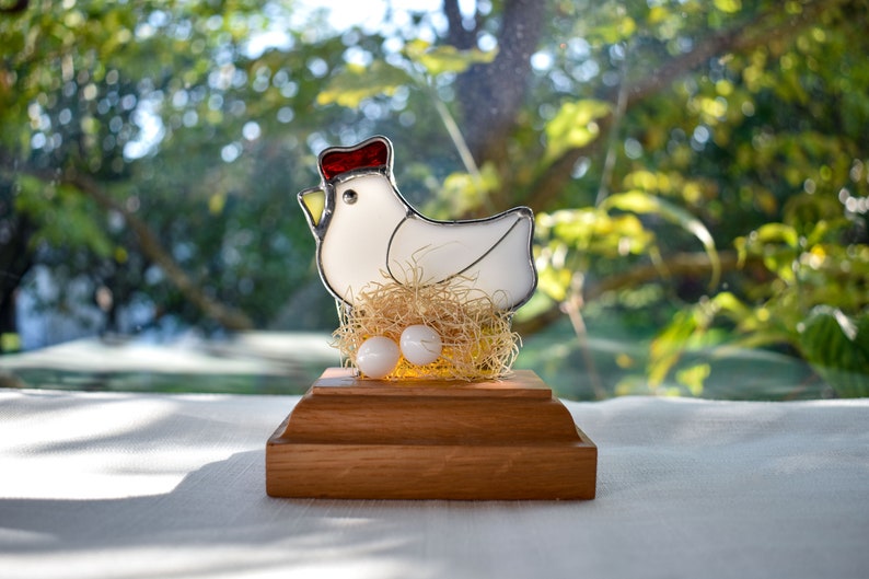 Chicken N' Egg Suncatcher/night Light/ornament - Etsy