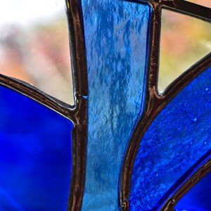 Blue Rondel Round Panel - Etsy