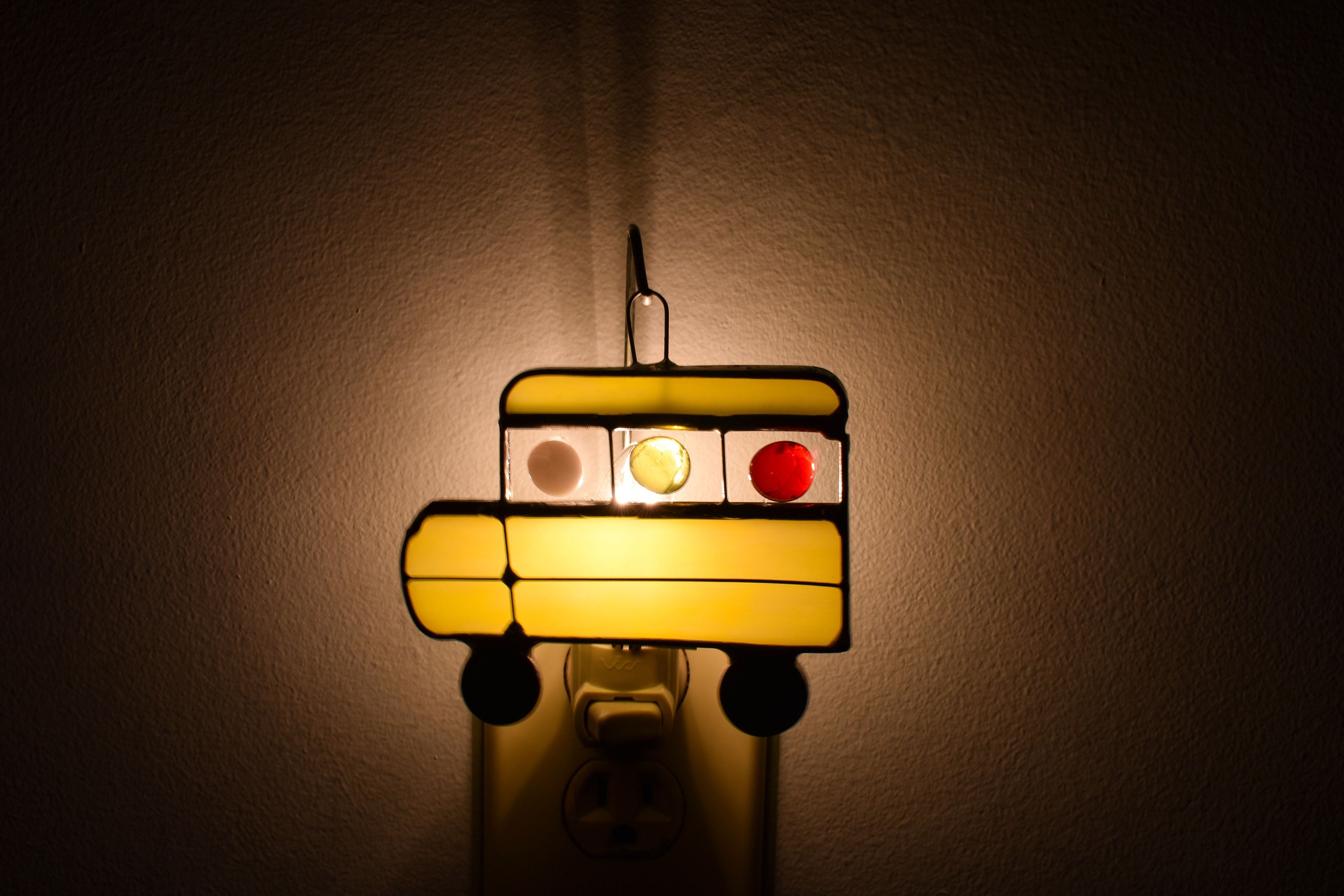 School Bus Suncatcher / Nightlight / Ornament - Etsy