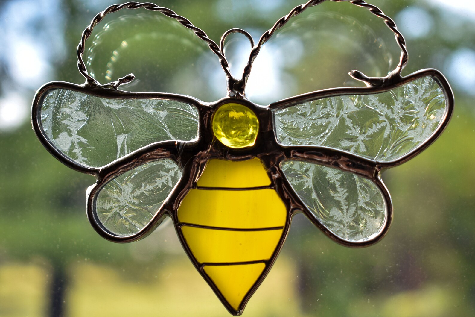 Bee Suncatcher/nightlight/ornament | Etsy