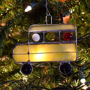 School Bus Suncatcher / Nightlight / Ornament - Etsy
