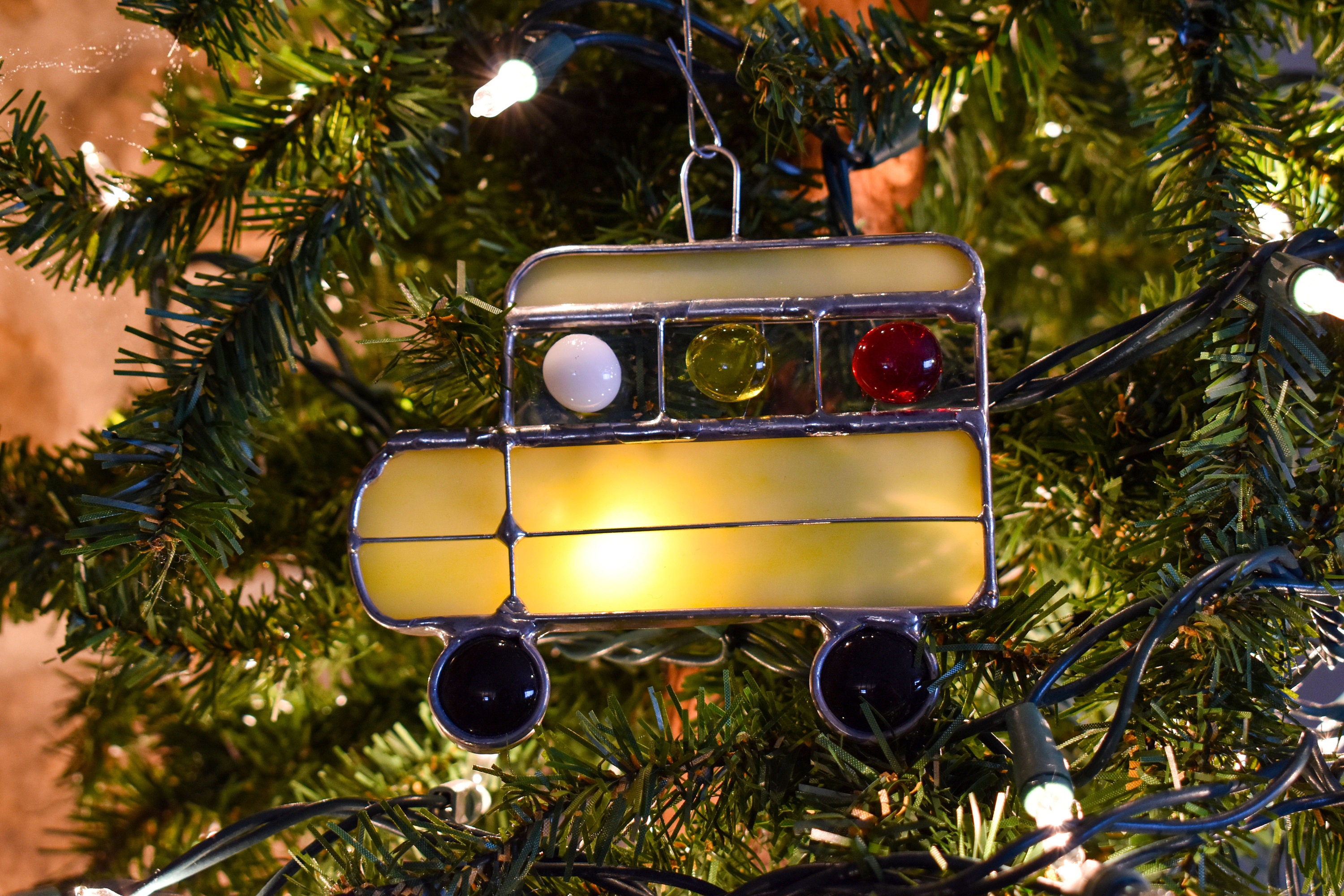 School Bus Suncatcher / Nightlight / Ornament - Etsy