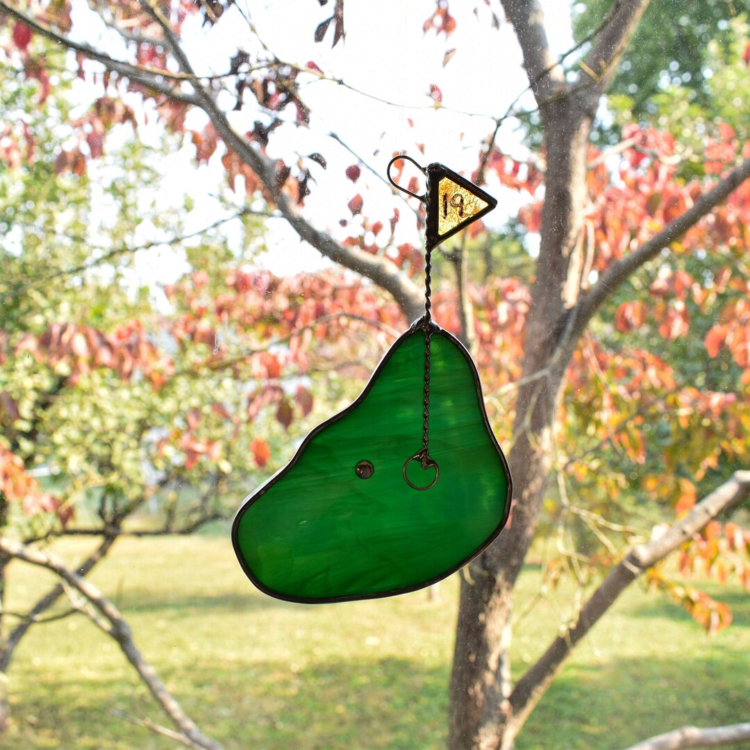 Golf Green Suncatcher / Nightlight / Ornament - Etsy