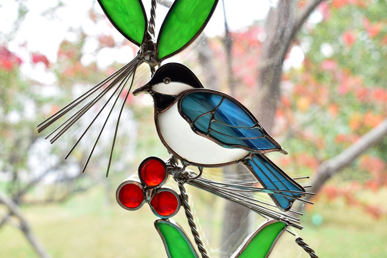 Chickadees on Twisted Wire | Etsy
