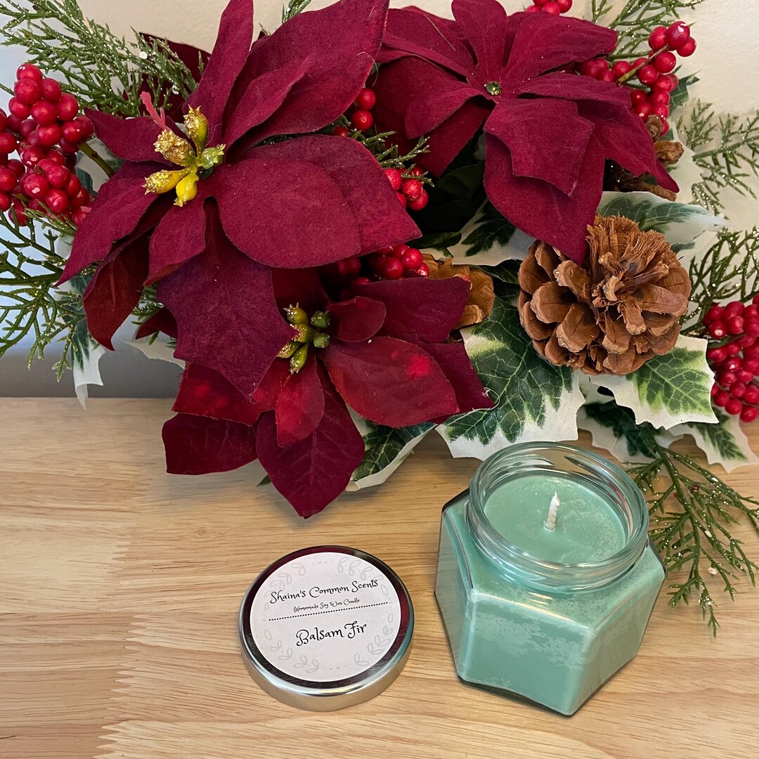 Balsam Fir • Homemade Soy Wax Candle - Etsy