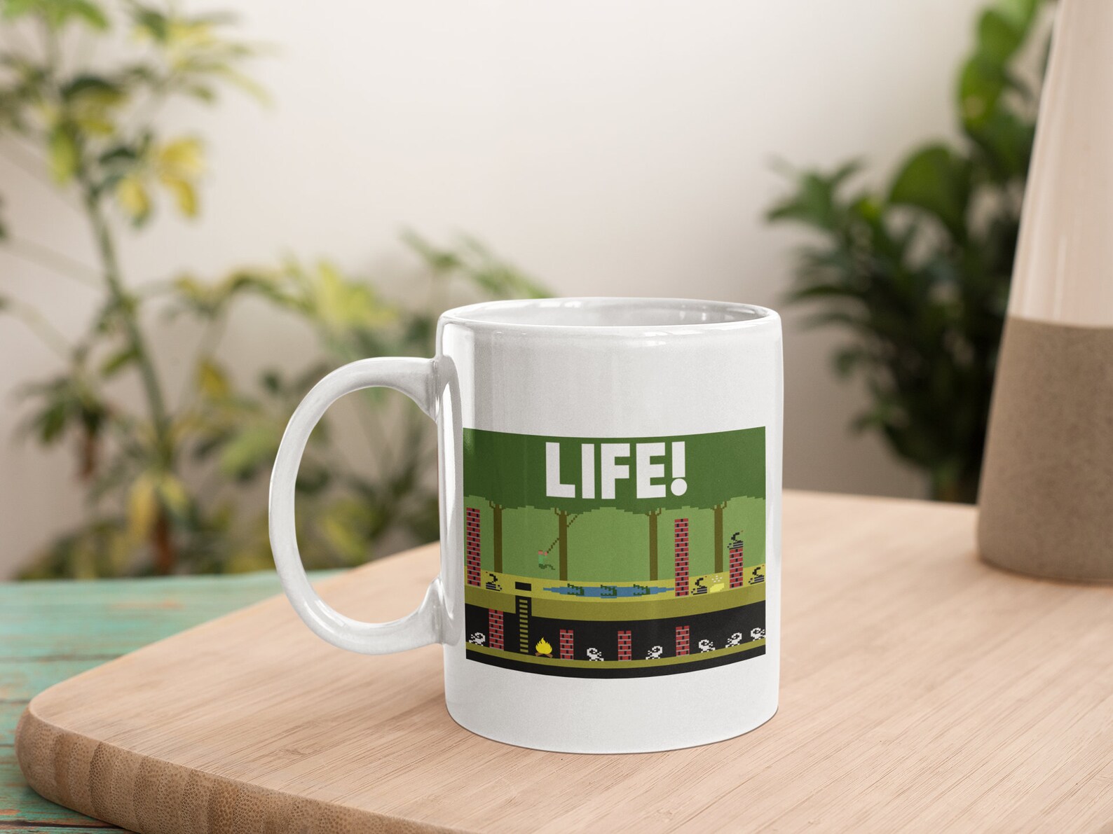Life Atari Pitfall Retro Gamer Instant Digital Download Printable JPEG ...