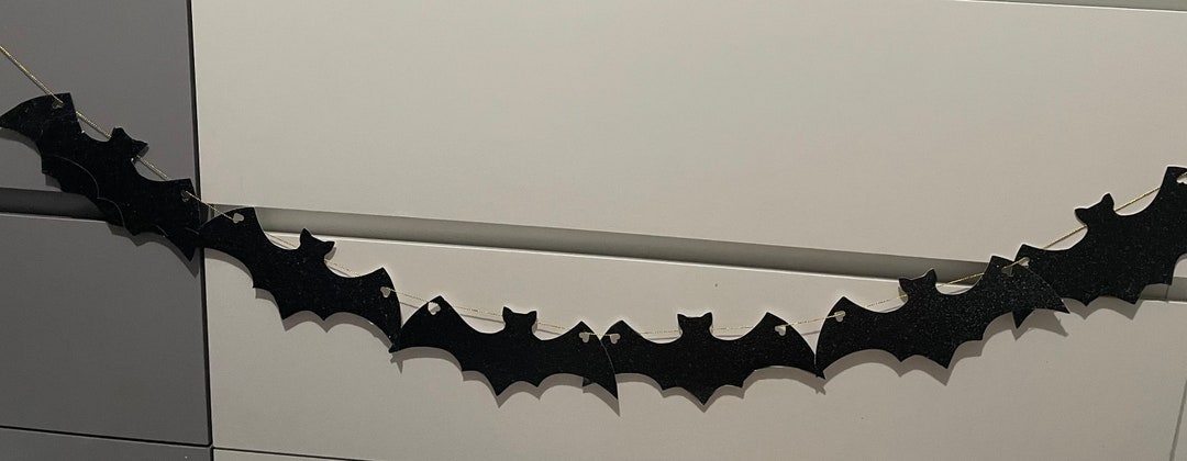 Bat Bunting-custom Colours - Etsy