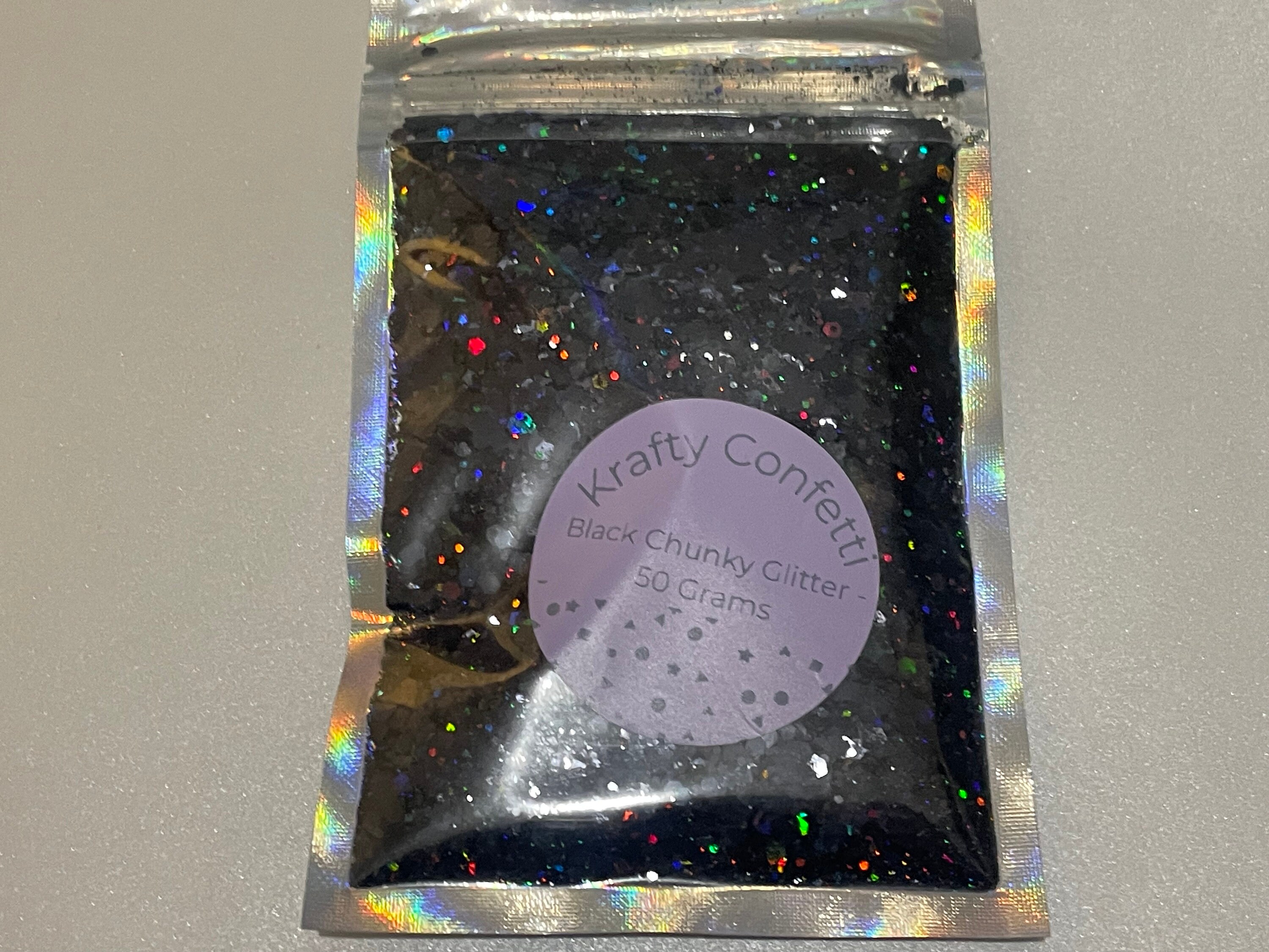 50 G Chunky Arts & Craft Glitter Many Colour Available - Etsy