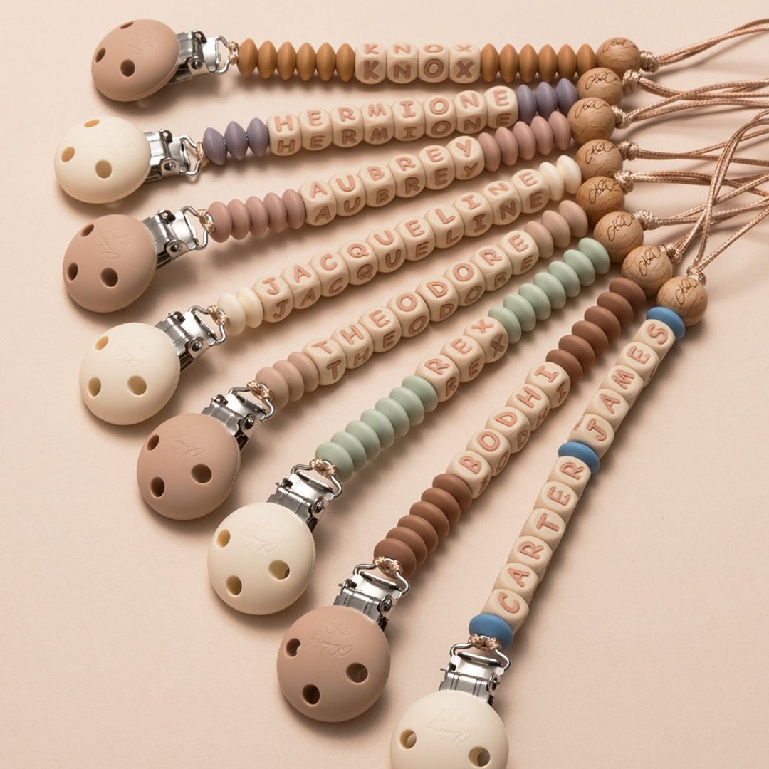 Personalised Dummy Clip Bespoke Packaging Orchard Collection Choice of ...