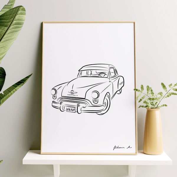 Old Line Drawings - Etsy