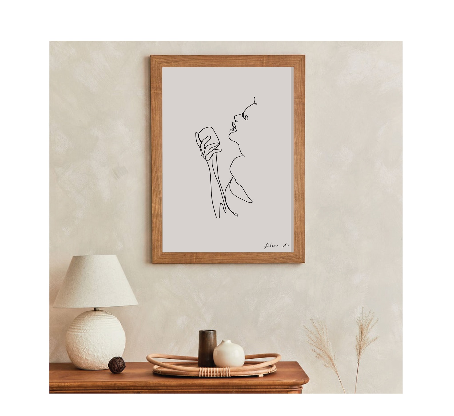 Singer Line Art, Canto Wall Art, Vintage Microphone Drawing, Music ...