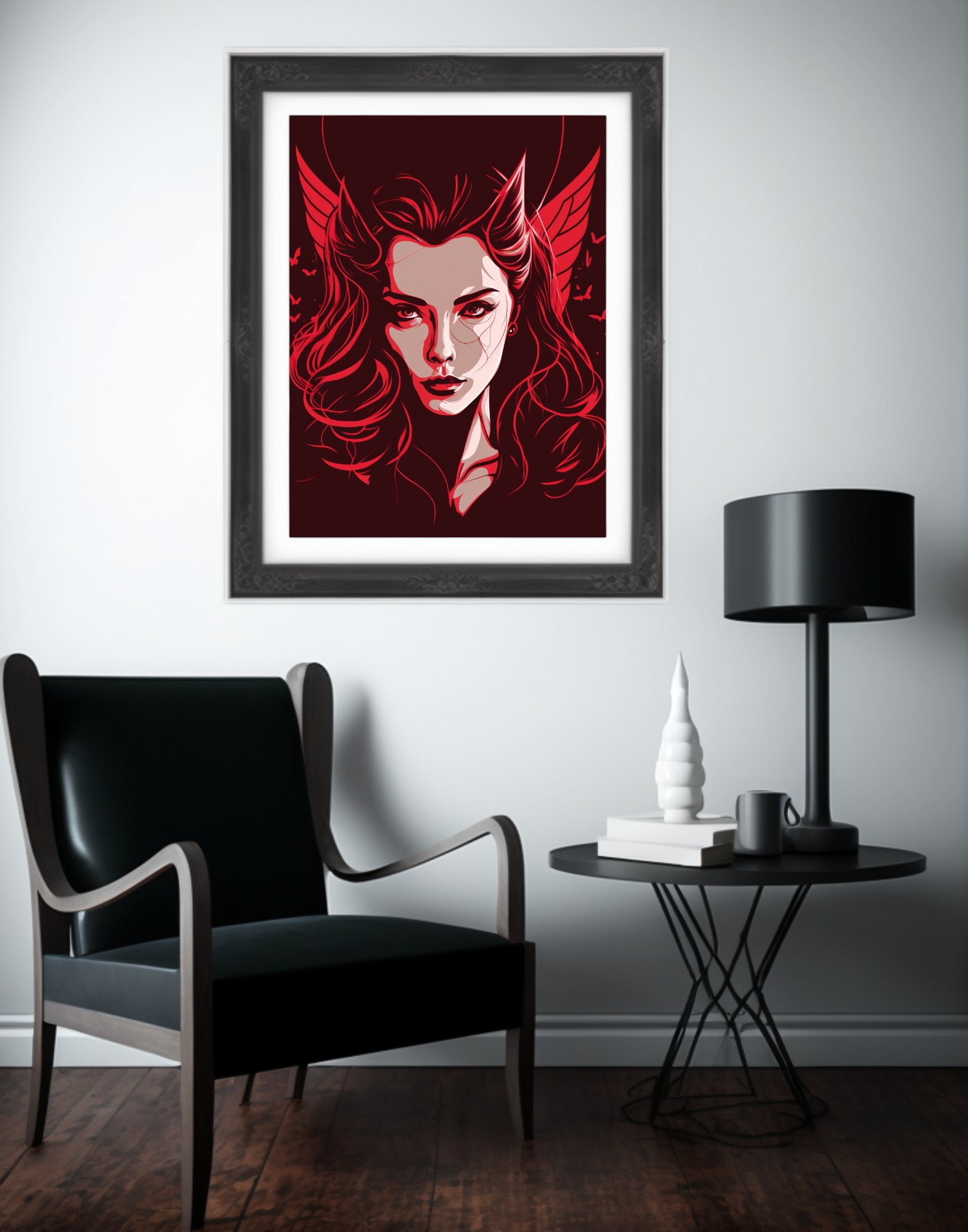 Scarlet Witch Art Scarlet Witch Poster Dr. Strange - Etsy