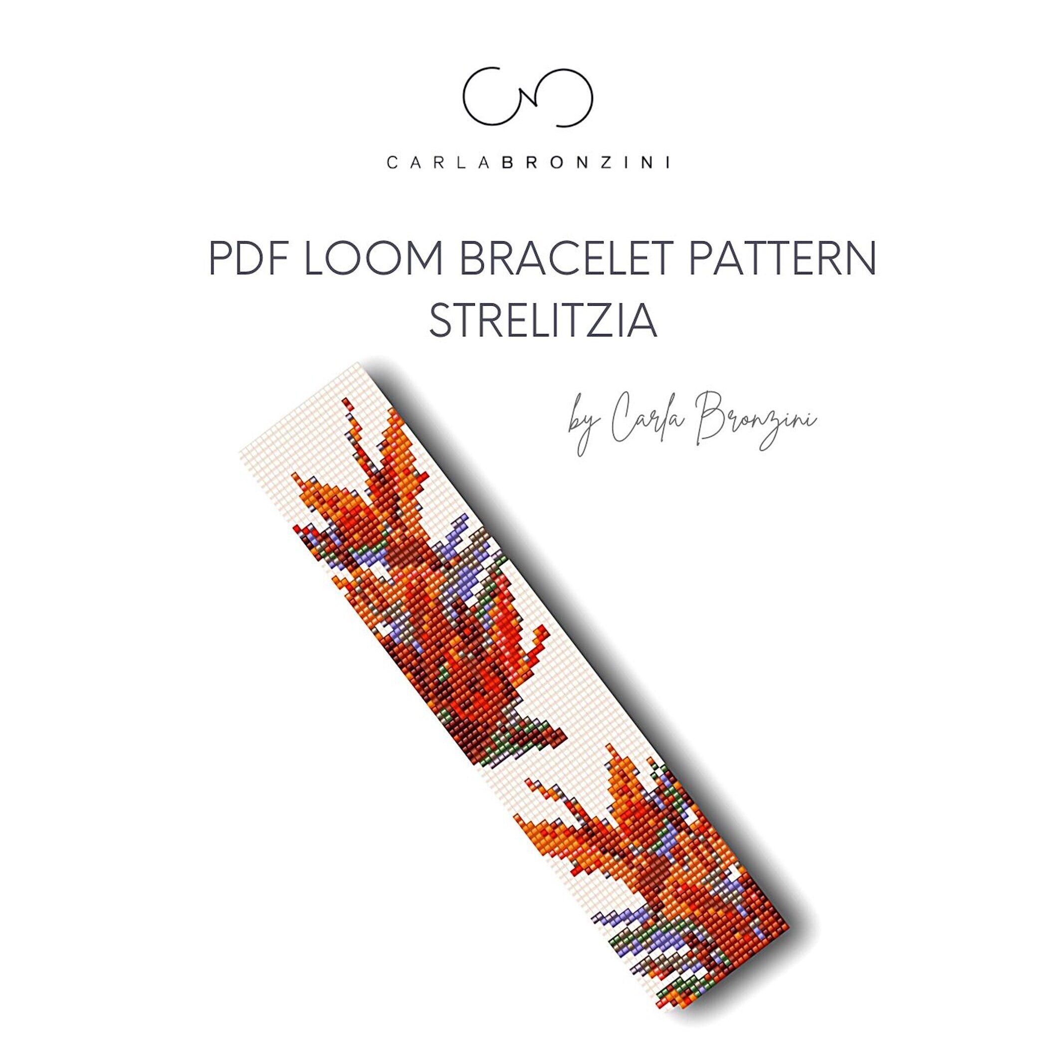 Bead Loom Bracelet Pattern Seed Beading Pattern Miyuki - Etsy