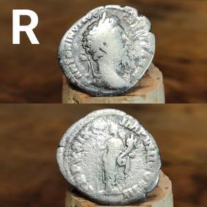 Genuine Roman Silver Denarii From the 2nd Century, Ancient Coins - Etsy