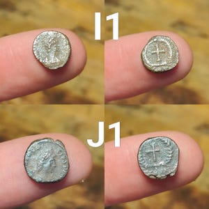 Ancient Roman/greek Minim Coins, Genuine Tiny Coins Over 1600 Years Old ...