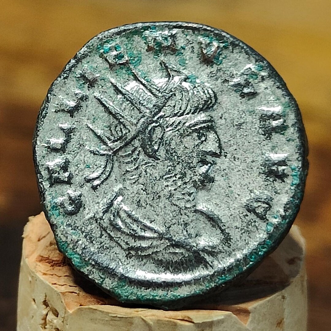 Emperor Gallienus Roman Coin, Salus Reverse, 3rd Century Ancient ...