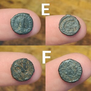 Ancient Roman/greek Minim Coins, Genuine Tiny Coins Over 1600 Years Old ...