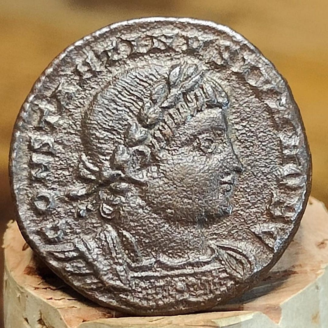 Constantine II Coin With Soldiers Reverse, High Grade Ancient Roman ...