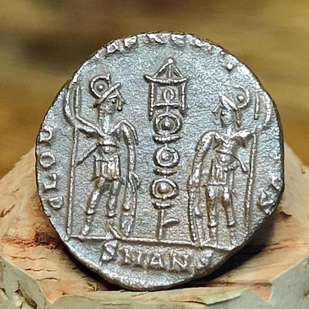 Constantine the Great Roman Coin With Soldiers Reverse, 4th Century ...