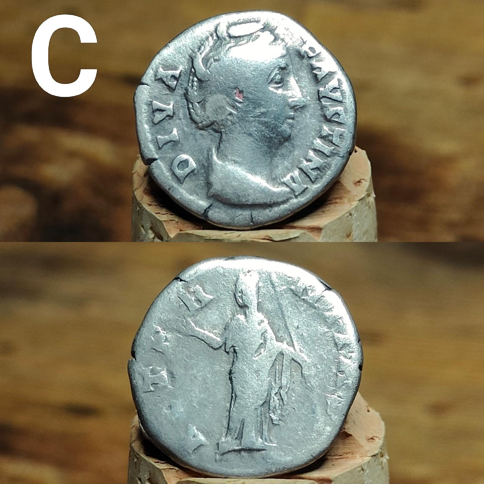 Genuine Roman Silver Denarii From the 2nd Century, Ancient Coins - Etsy
