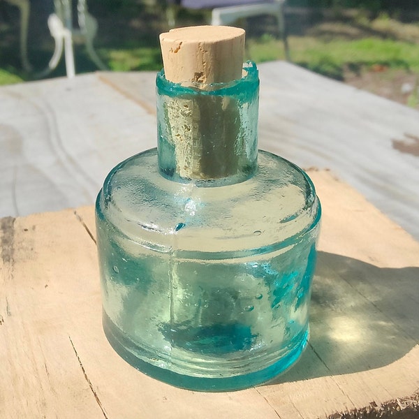 Antique Ink Bottle - Etsy