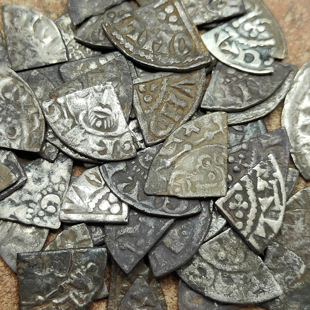 Medieval Silver Coin UK / Henry III Voided Long Cross Cut Quarter ...