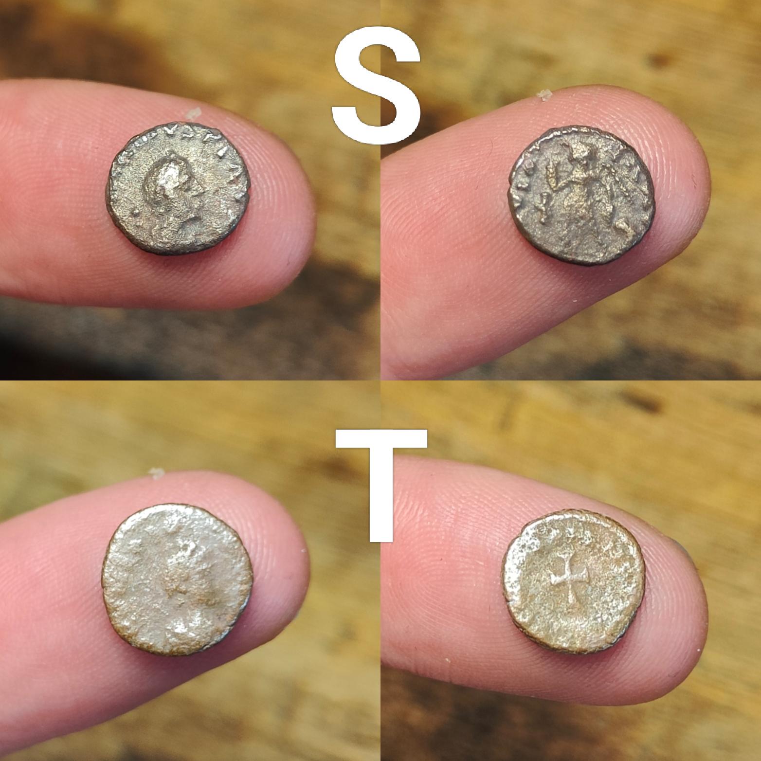 Ancient Roman/greek Minim Coins, Genuine Tiny Coins Over 1600 Years Old ...