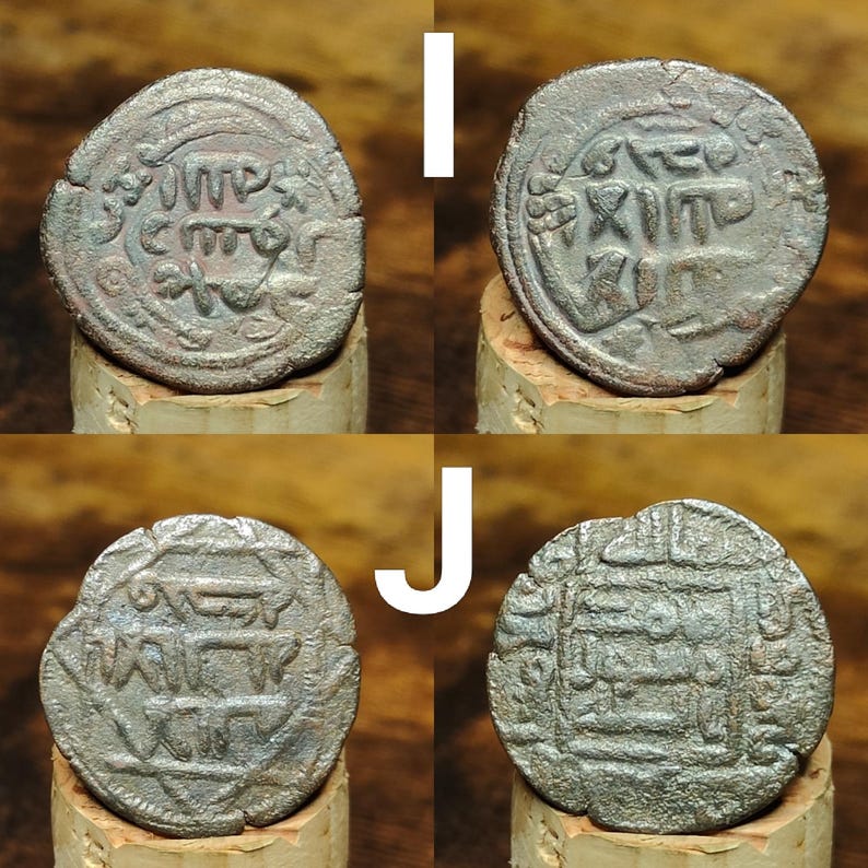 Ancient Islamic Coins, Authentic Arabic Fals of the Middle East - Etsy