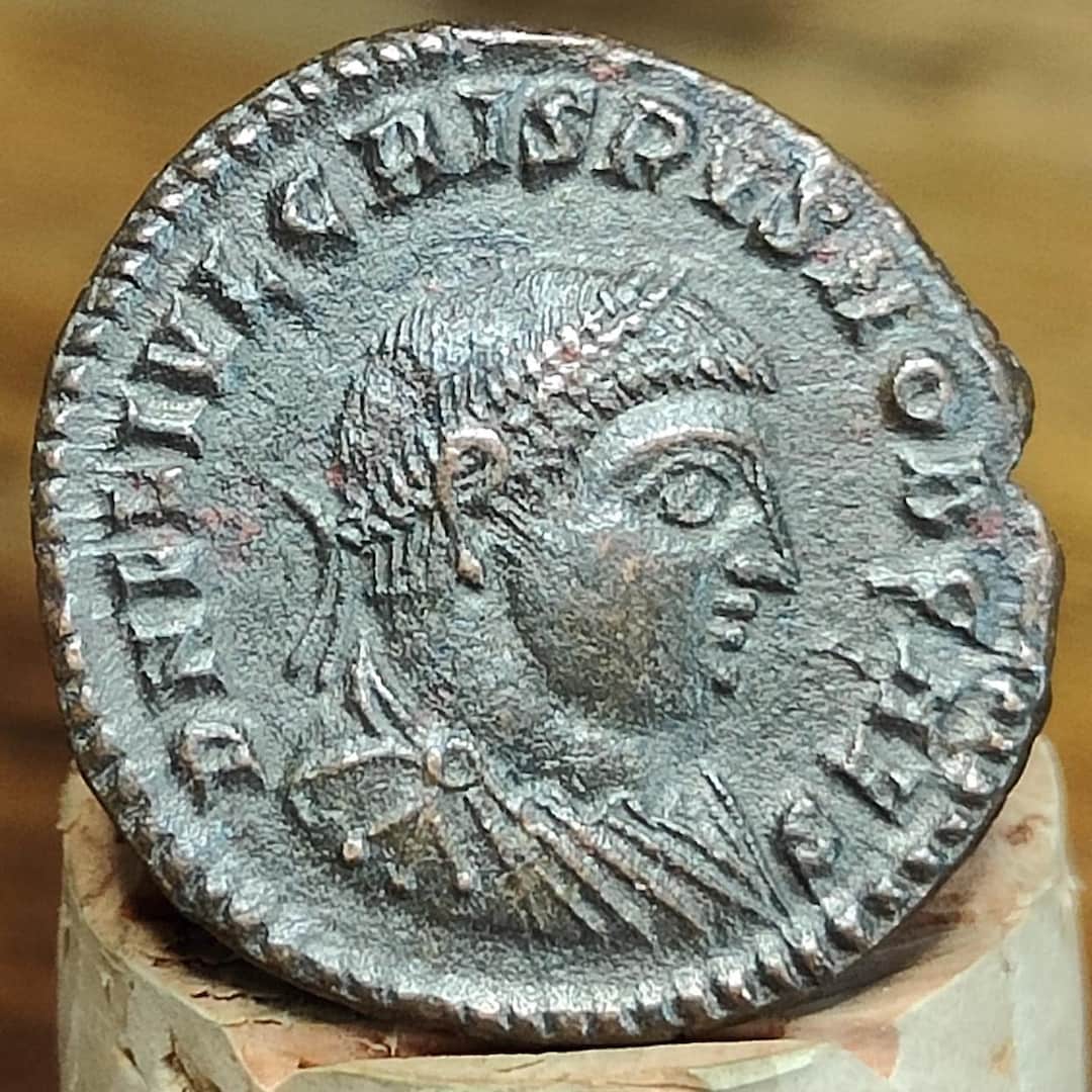 Crispus Roman Coin With Jupiter Reverse, Ancient Nummus - Etsy