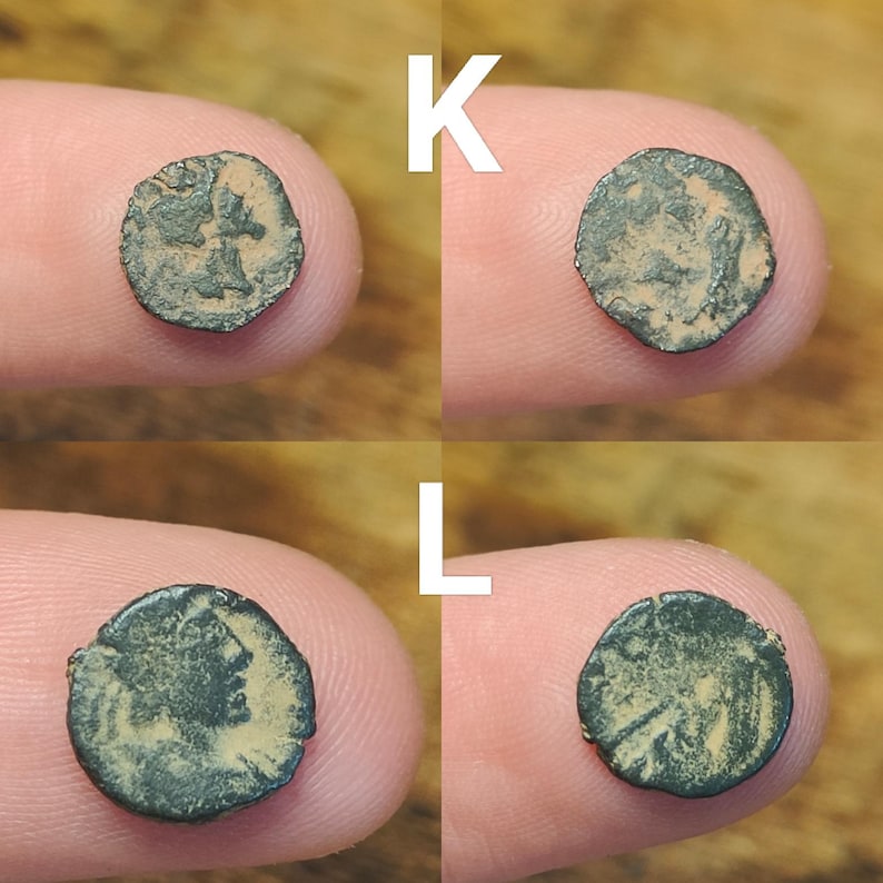 Ancient Roman/greek Minim Coins, Genuine Tiny Coins Over 1600 Years Old ...