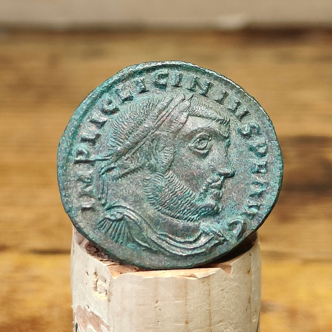 Licinius Roman Coin, High Grade Ancient Nummus With Jupiter Reverse - Etsy