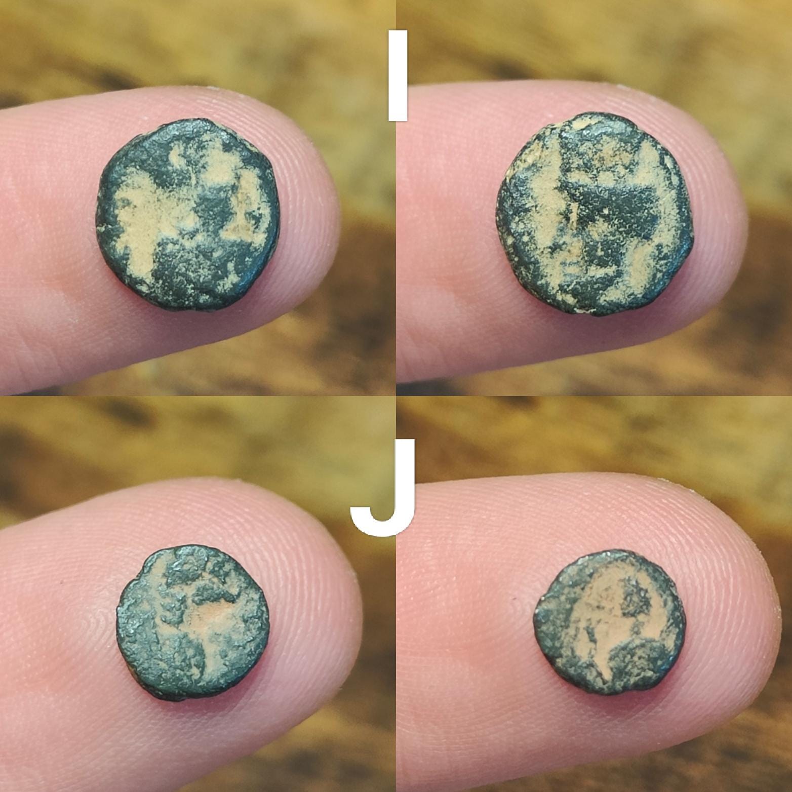 Ancient Roman/greek Minim Coins, Genuine Tiny Coins Over 1600 Years Old ...