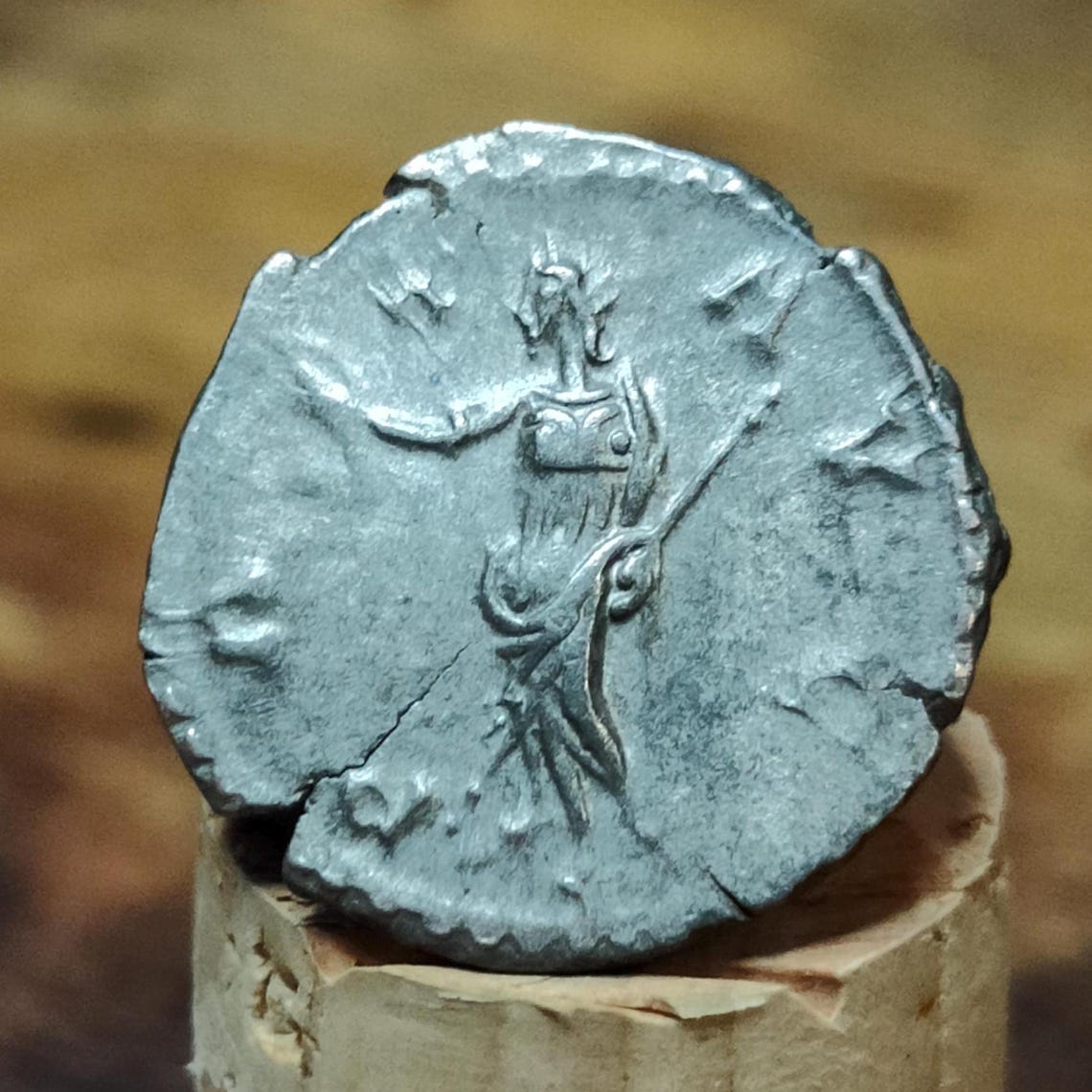 Postumus Silver Antoninianus, High Grade Ancient Roman Double Denarius ...