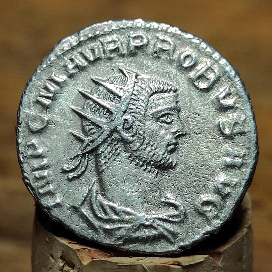 Genuine Roman Antoninianus of Probus, Ancient Double Denarius Coin - Etsy