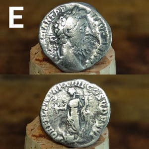 Genuine Roman Silver Denarii From the 2nd Century, Ancient Coins - Etsy