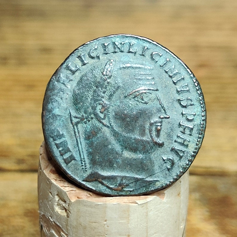 Licinius Roman Coin, High Grade Ancient Nummus With Jupiter Reverse - Etsy