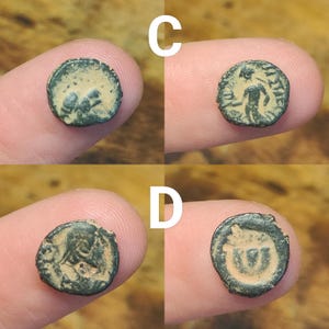 Ancient Roman/greek Minim Coins, Genuine Tiny Coins Over 1600 Years Old ...