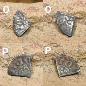 Medieval Silver Coin UK / Henry III Voided Long Cross Cut Quarter ...