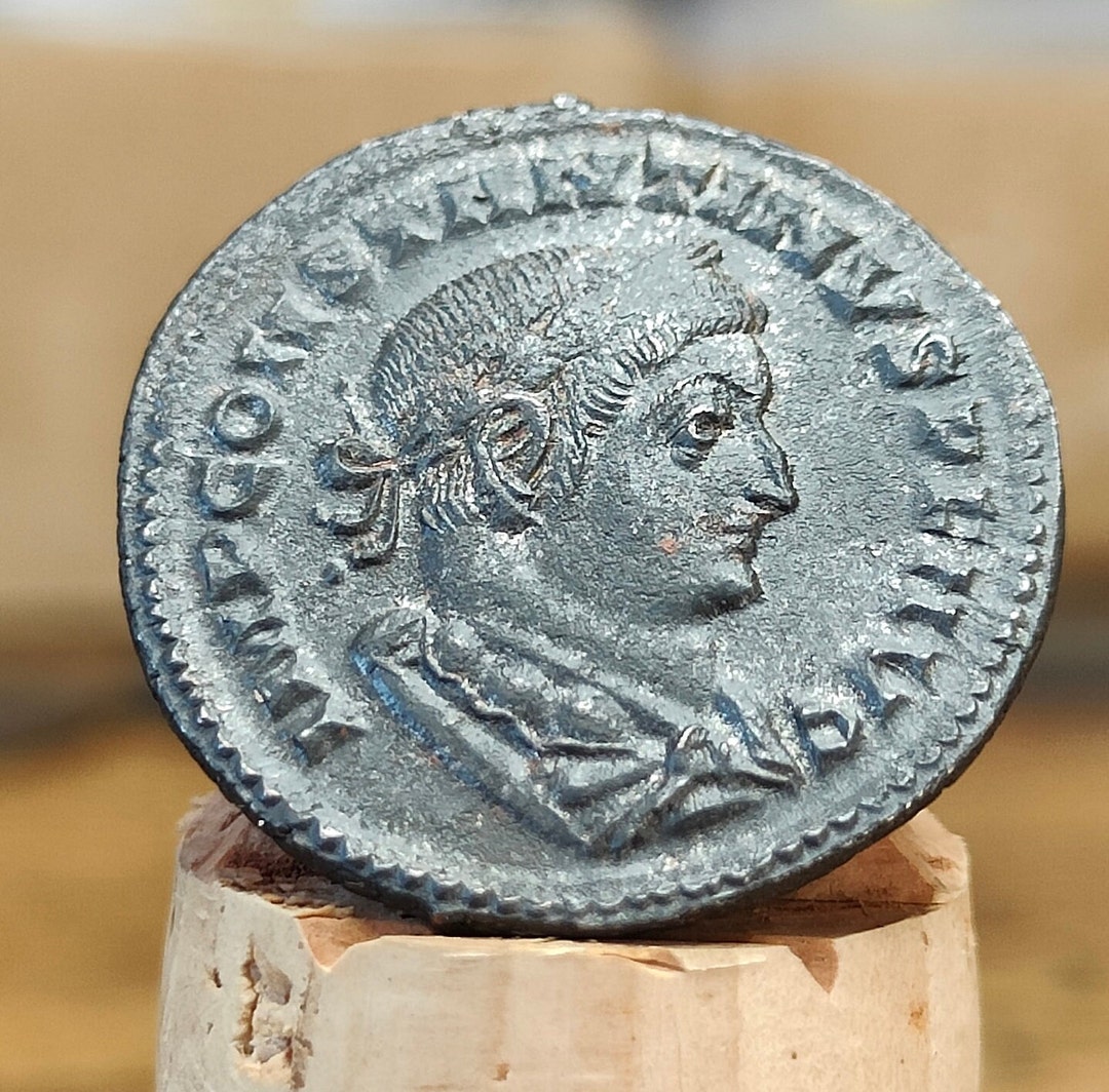 Constantine the Great Roman Coin With Sun God Reverse, 4th Century ...