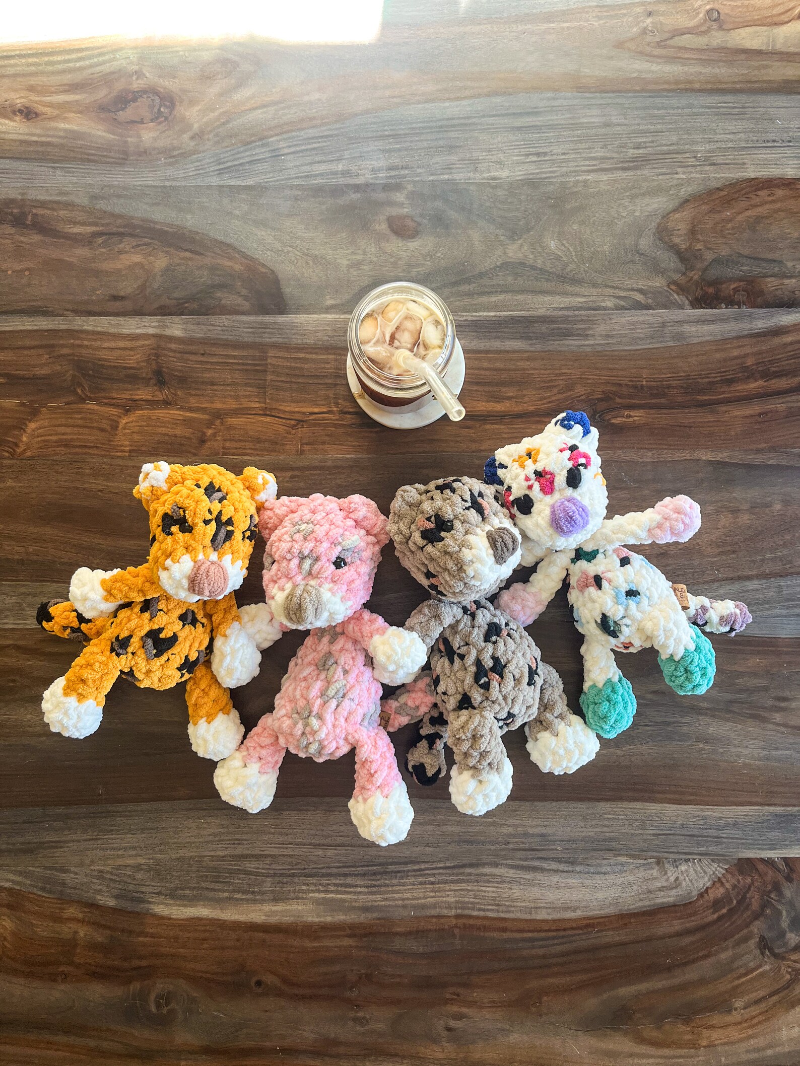 Lena the Little Leopard Crochet Plushie Pattern | NO SEW! | Instant ...