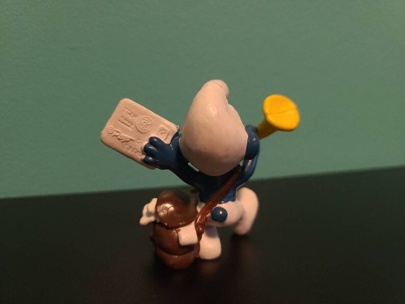 Postman Smurf, 20031 Smurf, Heart Variation, Made in 1978, the Smurfs ...